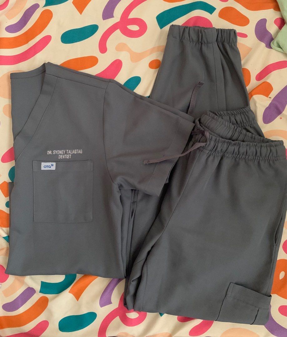 OTG Scrub Suit, Women's Fashion, Bottoms, Other Bottoms on Carousell