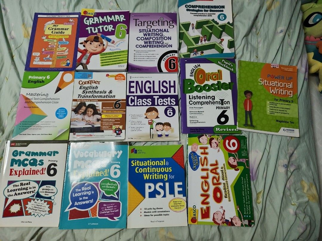 P6 English Test Papers and Assessment Books, Hobbies & Toys, Books ...