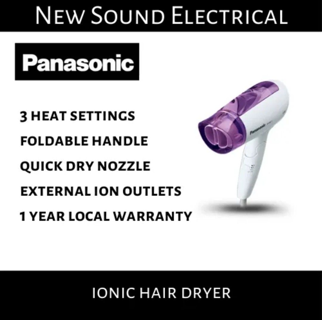 Panasonic Ionity Hair Dryer 1200W, Beauty & Personal Care, Hair on ...