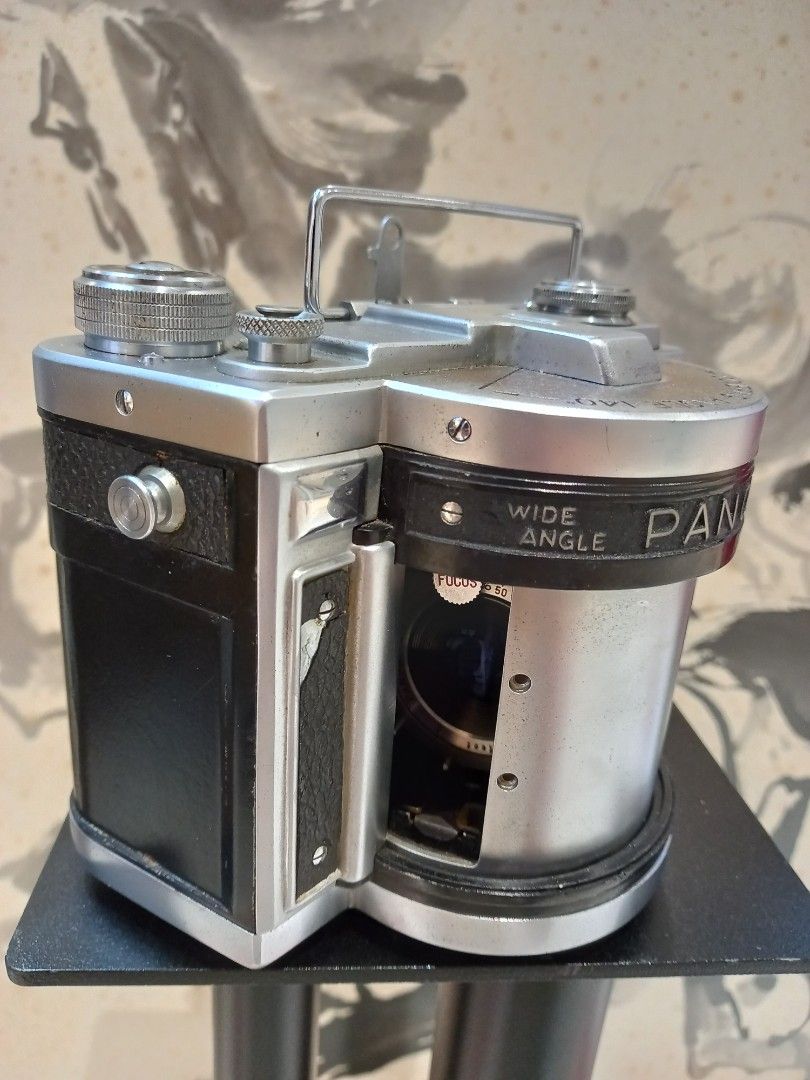 Panon Wide Angle Panoramic Camera w/50mm f2.8 lens Medium Format (120 ...