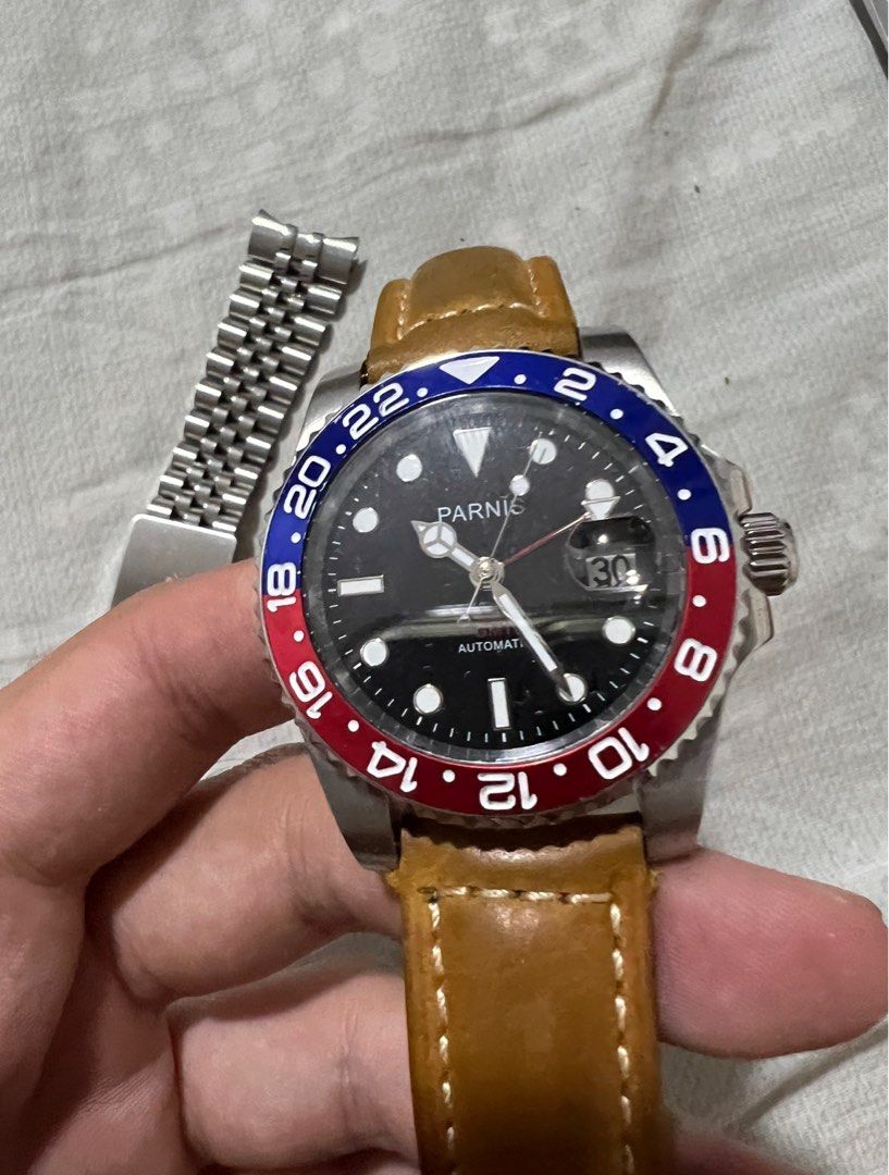 Parnis GMT Datejust bundle, Men's Fashion, Watches & Accessories ...