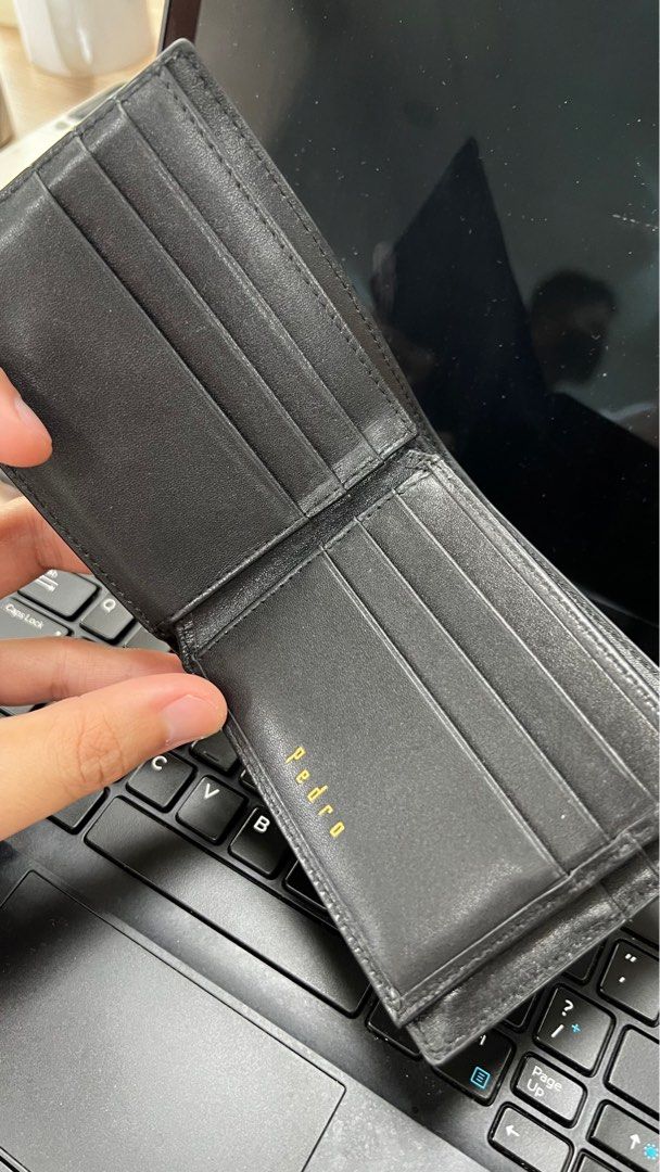 Pedro Leather Bi-fold Wallet, Men's Fashion, Watches & Accessories ...