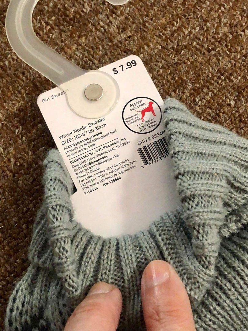 PET GARMET BRAND NEW WITH TAG - PLS SEE PHOTOS FOR SIZE REFERENCE ...