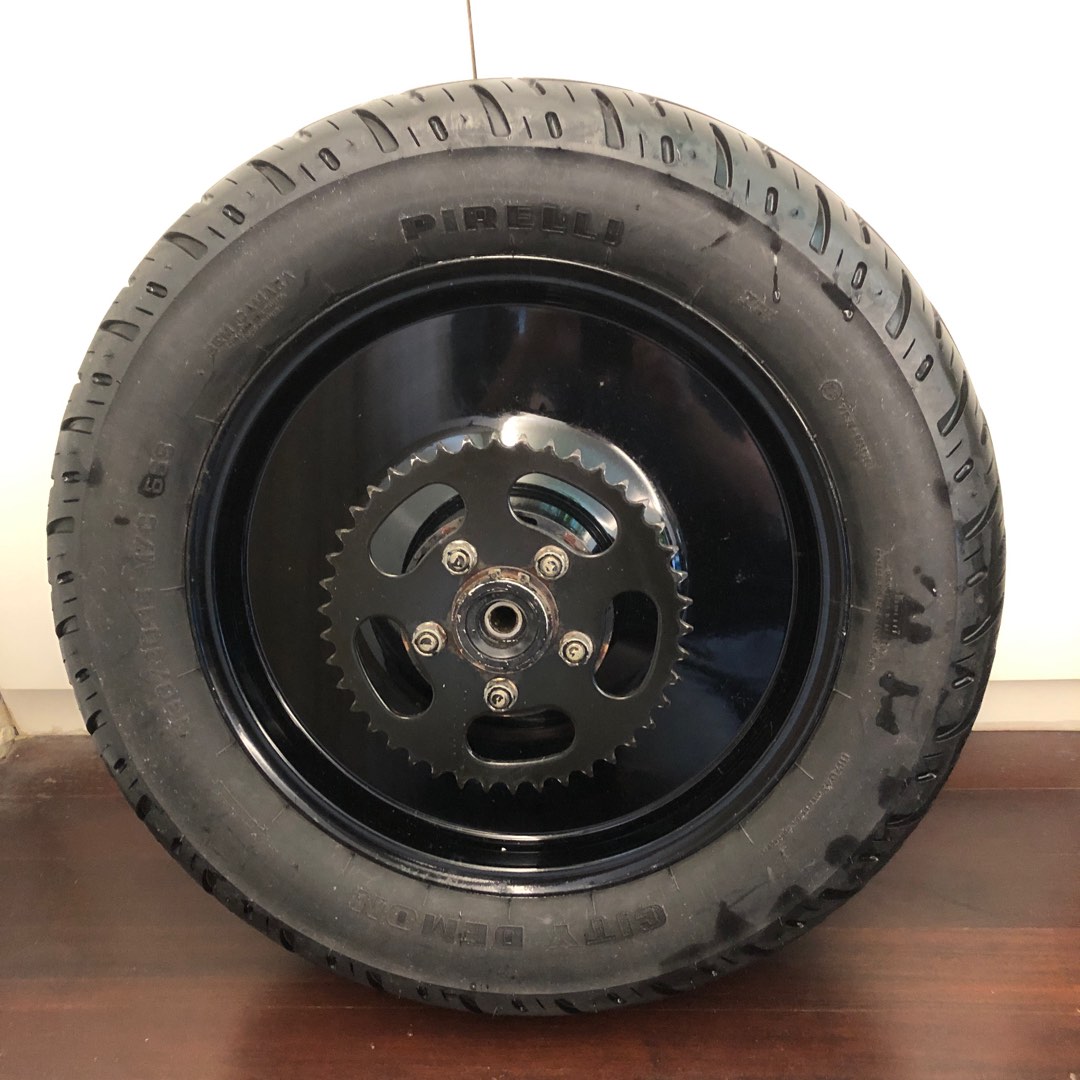 Phantom TA 150 Rear Wheel, Motorcycles, Motorcycle Accessories on Carousell