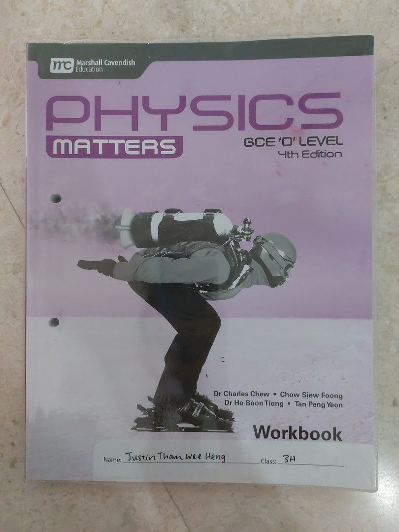 Physics Workbook, Hobbies & Toys, Books & Magazines, Assessment Books ...