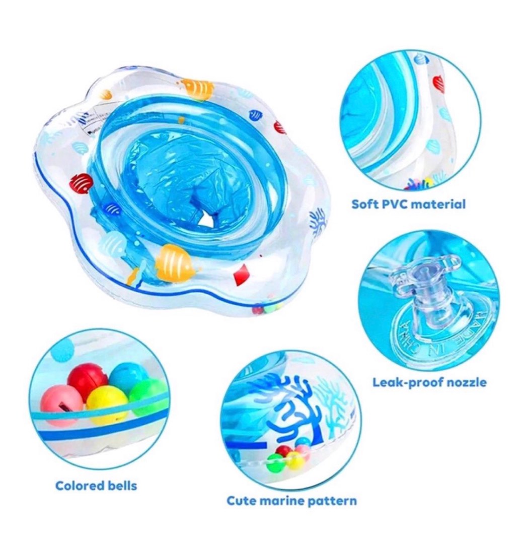 Pink Color Swimming Float, Babies & Kids, Infant Playtime on Carousell