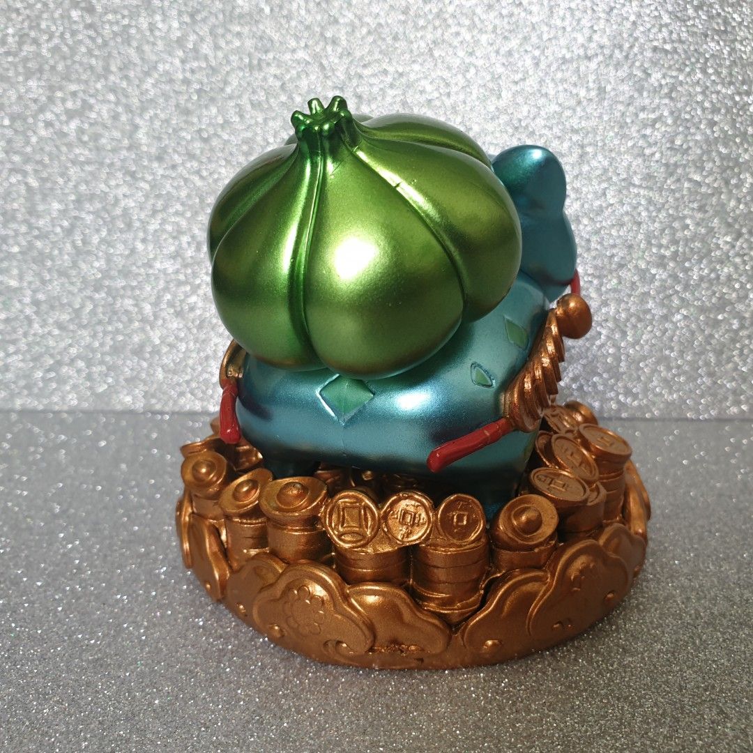 Pokemon Bulbasaur Fortune Toad Feng Shui Jin Chan Chu Chinese Money ...