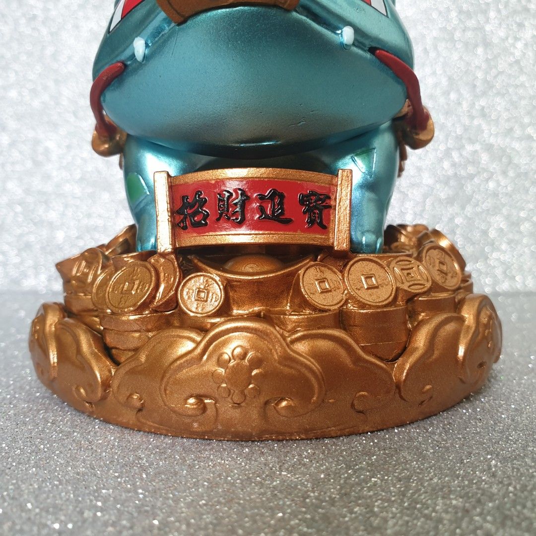 Pokemon Bulbasaur Fortune Toad Feng Shui Jin Chan Chu Chinese Money ...