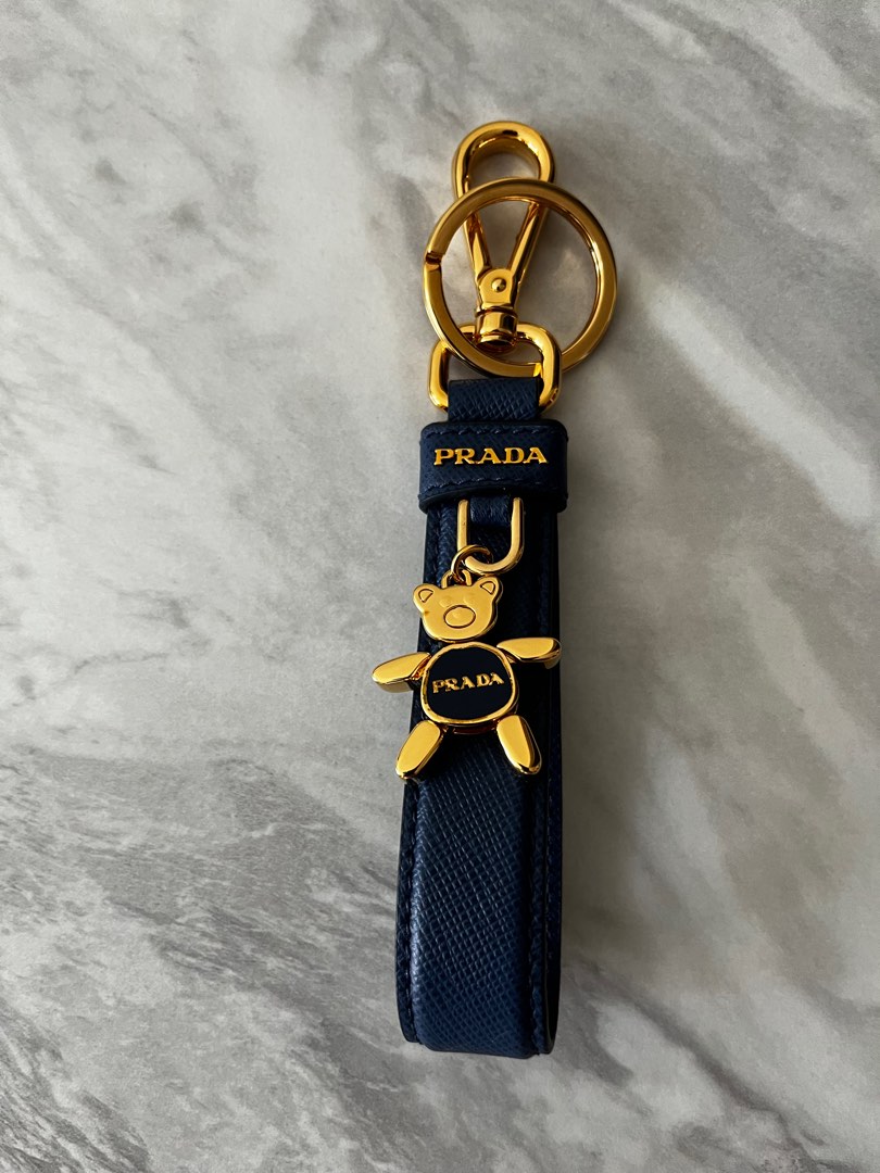 Prada Bear Keychain, Luxury, Accessories on Carousell