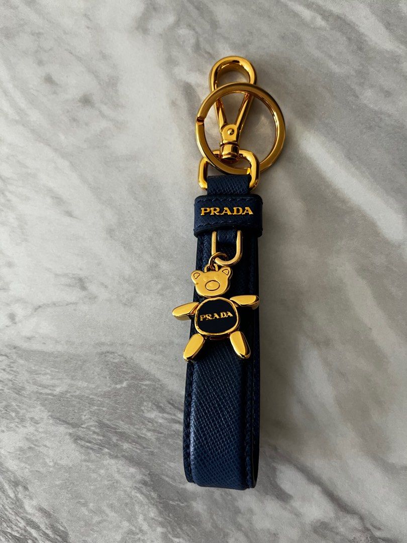 Prada Bear Keychain, Luxury, Accessories on Carousell