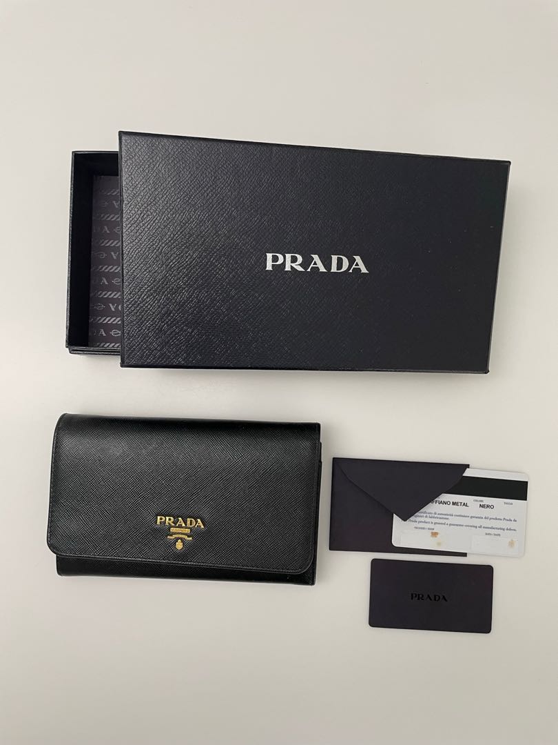 Prada wallet, Women's Fashion, Bags & Wallets, Wallets & Card Holders ...