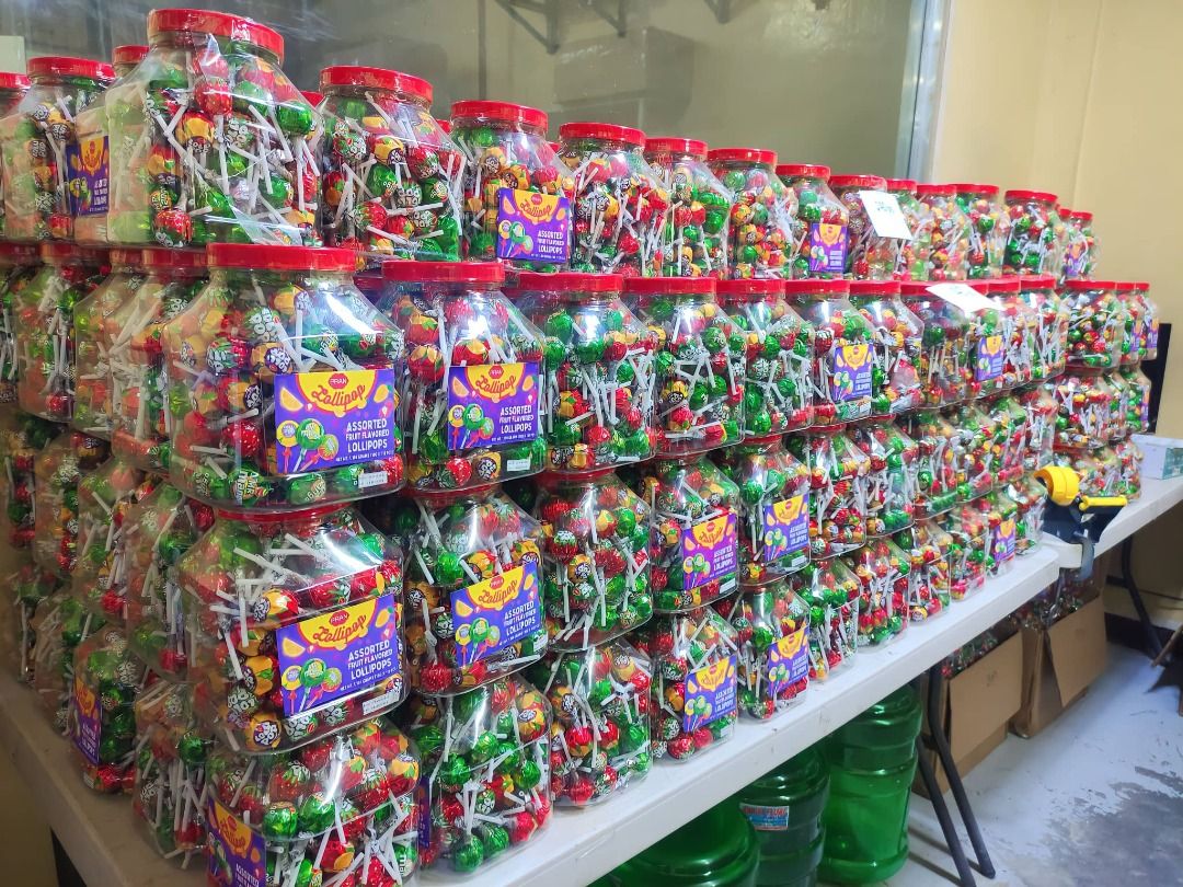 Pran Lollipop Assorted Fruit Flavored Lollipops (10 g x 110 pcs) -(OPEN ...