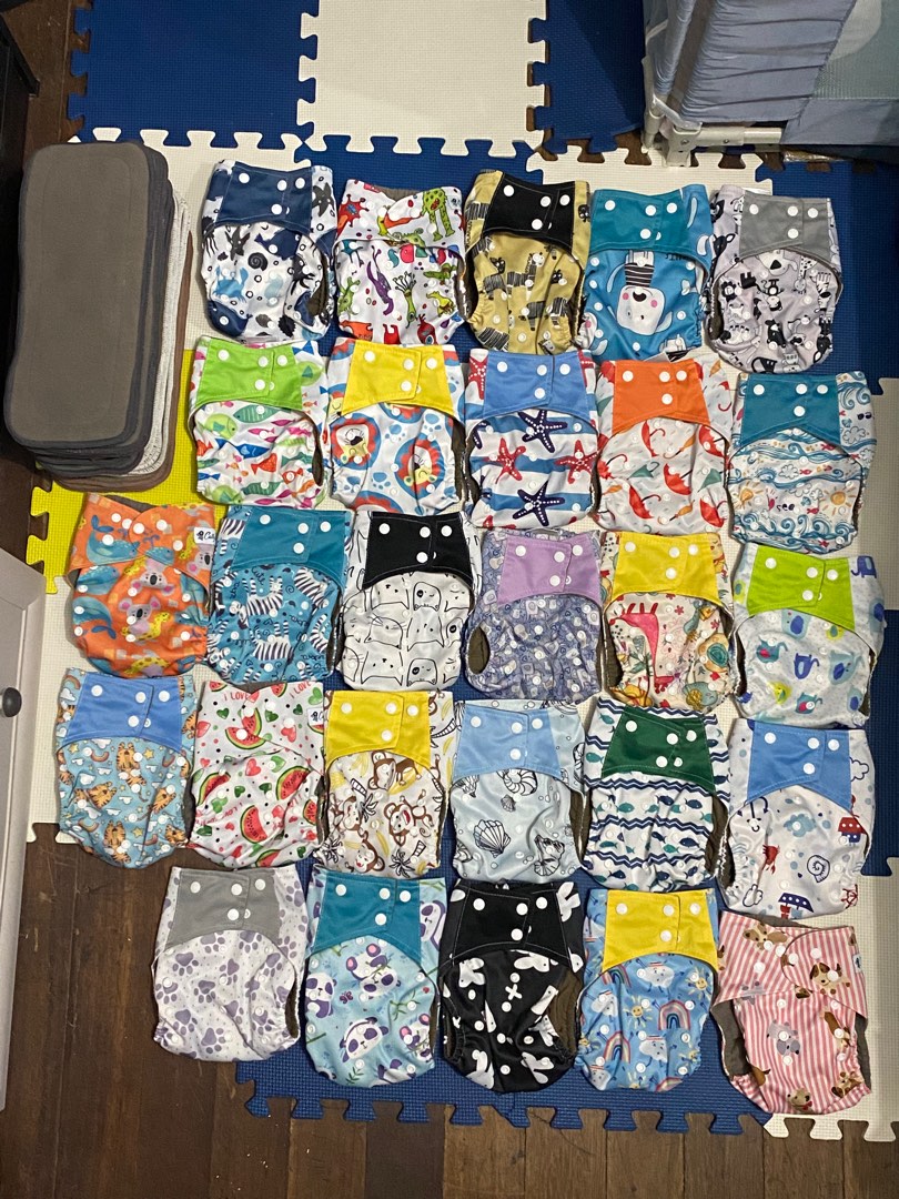 preloved cloth diaper, Babies & Kids, Babies & Kids Fashion on Carousell