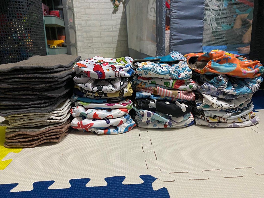preloved cloth diaper, Babies & Kids, Babies & Kids Fashion on Carousell