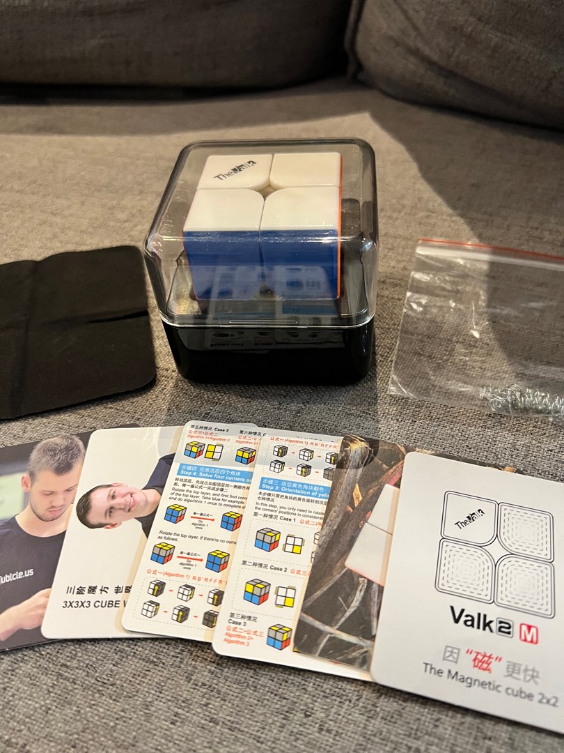 Preloved Valk 2 Rubiks Cube, Hobbies & Toys, Toys & Games on Carousell