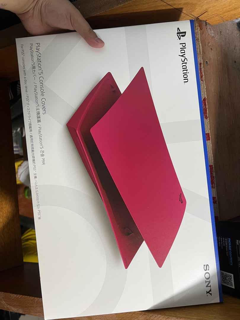 Ps5 Protective Case in Cosmic Red, Video Gaming, Gaming Accessories ...