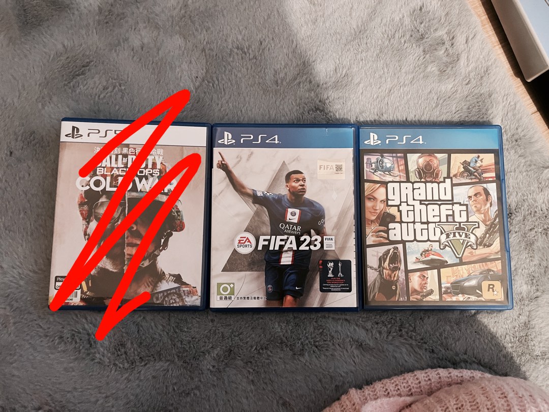 (PS5/PS4碟) FIFA23(連全新Code)/ GTA5/ COD, 電子遊戲, 電子遊戲, PlayStation - Carousell