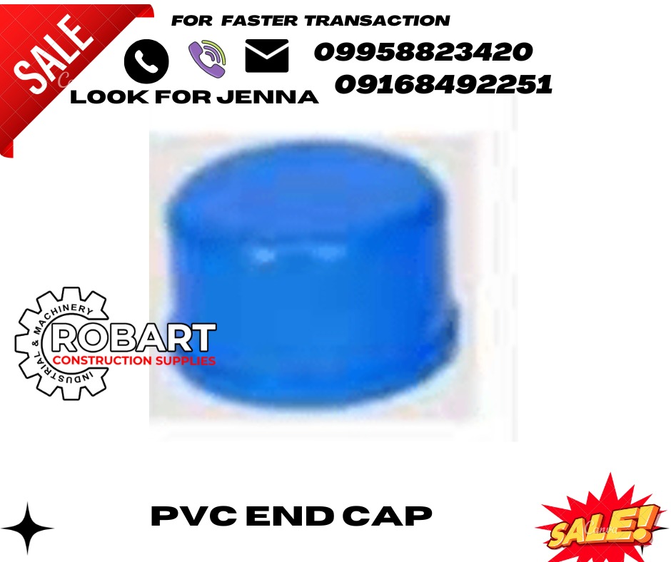 pvc end cap blue 1/2'' brand:lucky, Furniture & Home Living, Cleaning ...