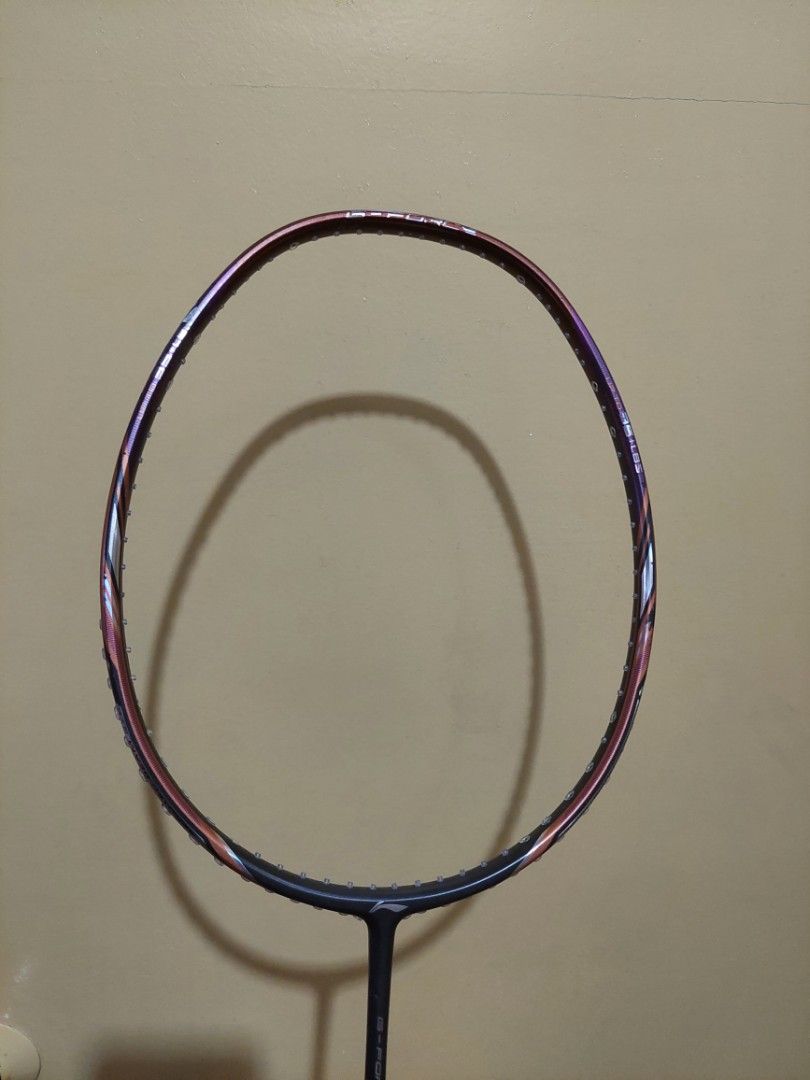 Racket/Shoes Li Ning, Sports Equipment, Sports & Games, Racket and Ball ...