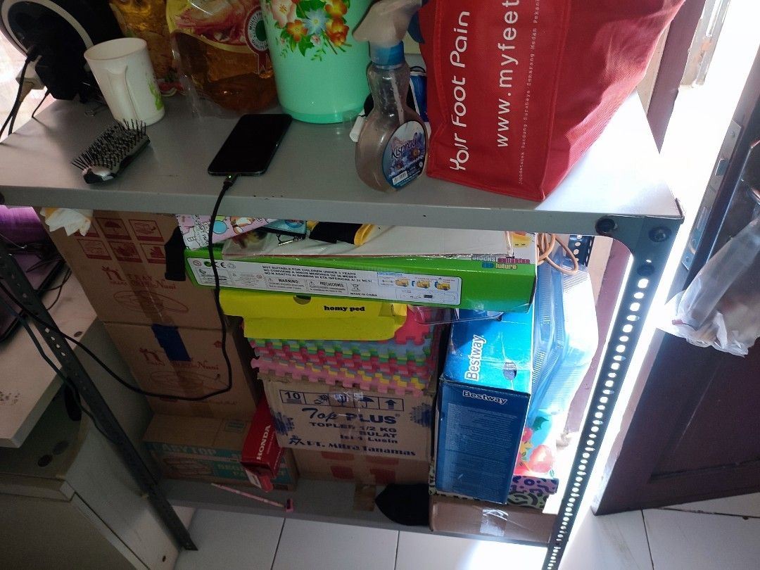 Rak Besi 2 Tingkat, Kitchen & Appliances on Carousell