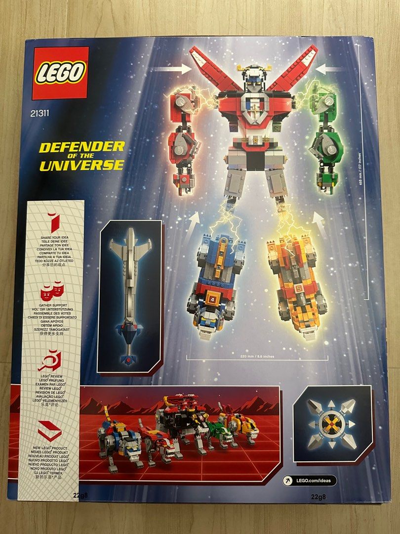 [Rare] Voltron LEGO Ideas 21311 (Discontinued)!, Hobbies & Toys, Toys ...
