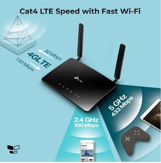 【READY STOCK】TP-Link Archer MR200 AC750 Wireless Dual Band 4G LTE ...