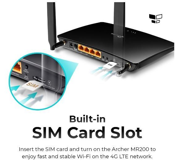 【READY STOCK】TP-Link Archer MR200 AC750 Wireless Dual Band 4G LTE ...
