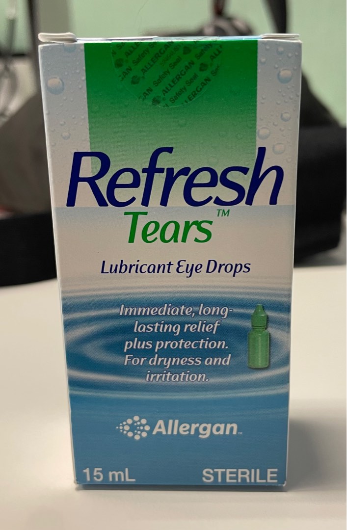 Refresh Tears Lubricant Eye Drops 15ml, Beauty & Personal Care, Vision ...
