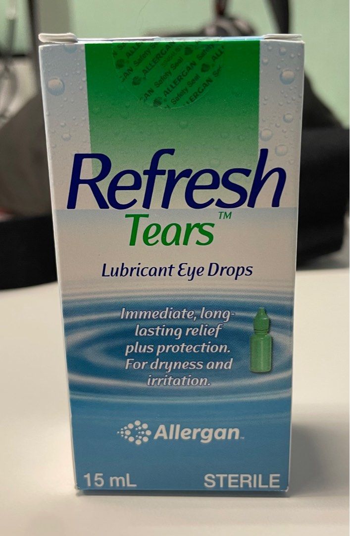 Refresh Tears Lubricant Eye Drops 15ml, Beauty & Personal Care, Vision ...