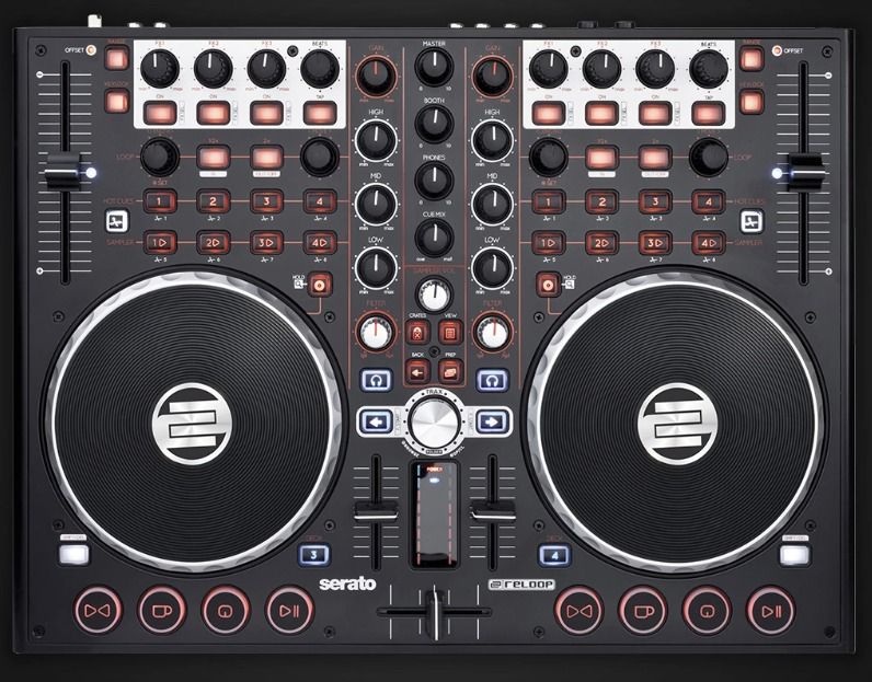 Reloop Terminal Mix 2 with hard cover and software included, Audio ...