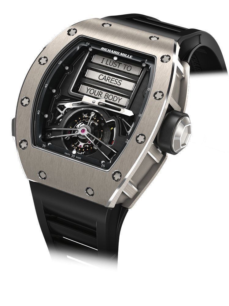 Richard Mille RM 69 Tourbillon Erotic, 名牌, 手錶 - Carousell