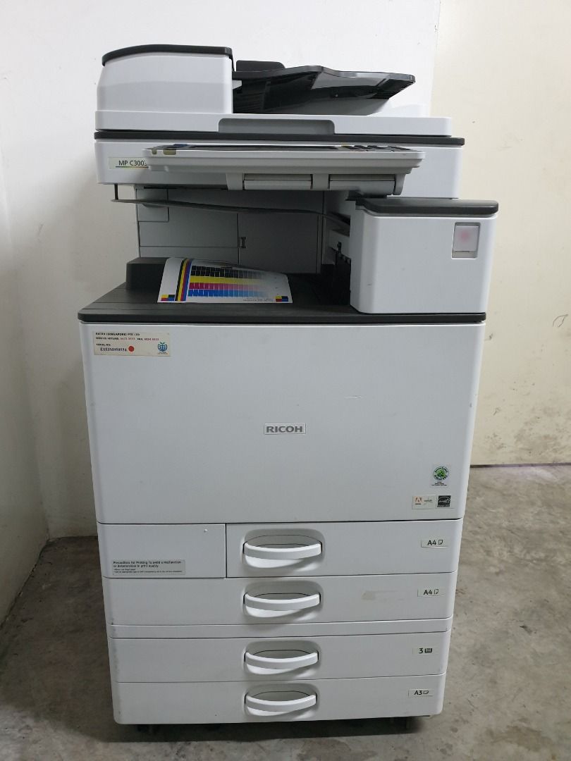 Ricoh MPC3003, Computers & Tech, Printers, Scanners & Copiers on Carousell