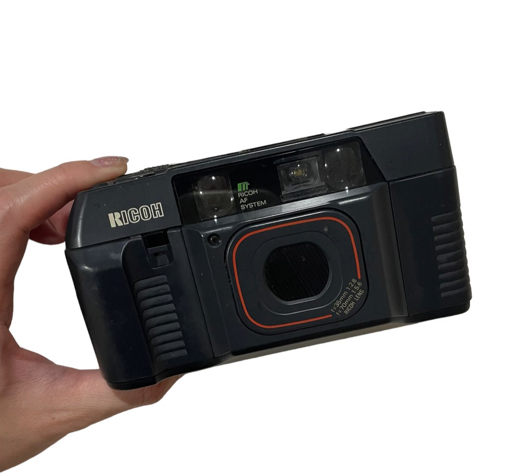 Ricoh TF-500 Film Camera, Photography, Cameras on Carousell