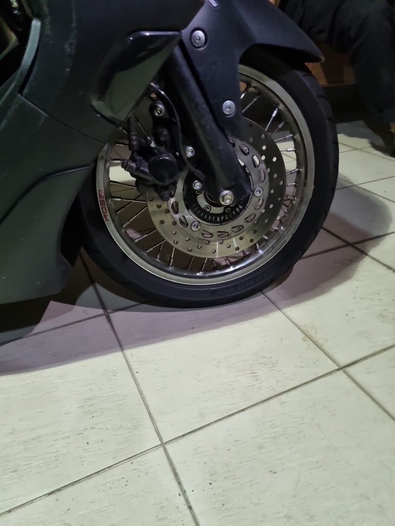 Nmax v2 rim, Motorcycles, Motorcycle Accessories on Carousell