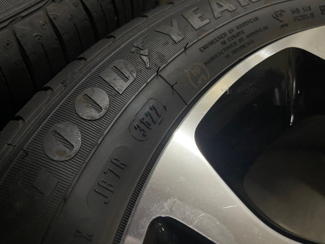 Rim Myvi G3 BARU siap tayar BARU 99% Bridgestone Assurance Triplemax ...