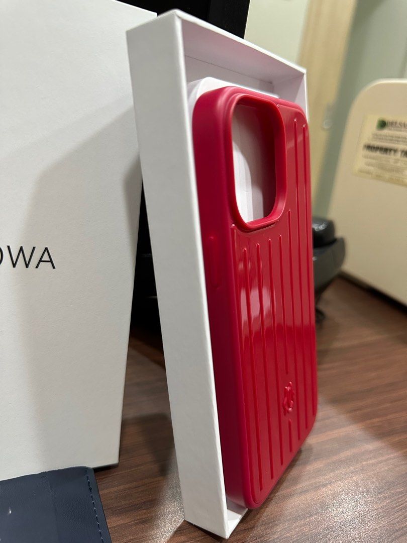Rimowa Raspberry case for 14 Pro Max, Mobile Phones & Gadgets, Mobile ...