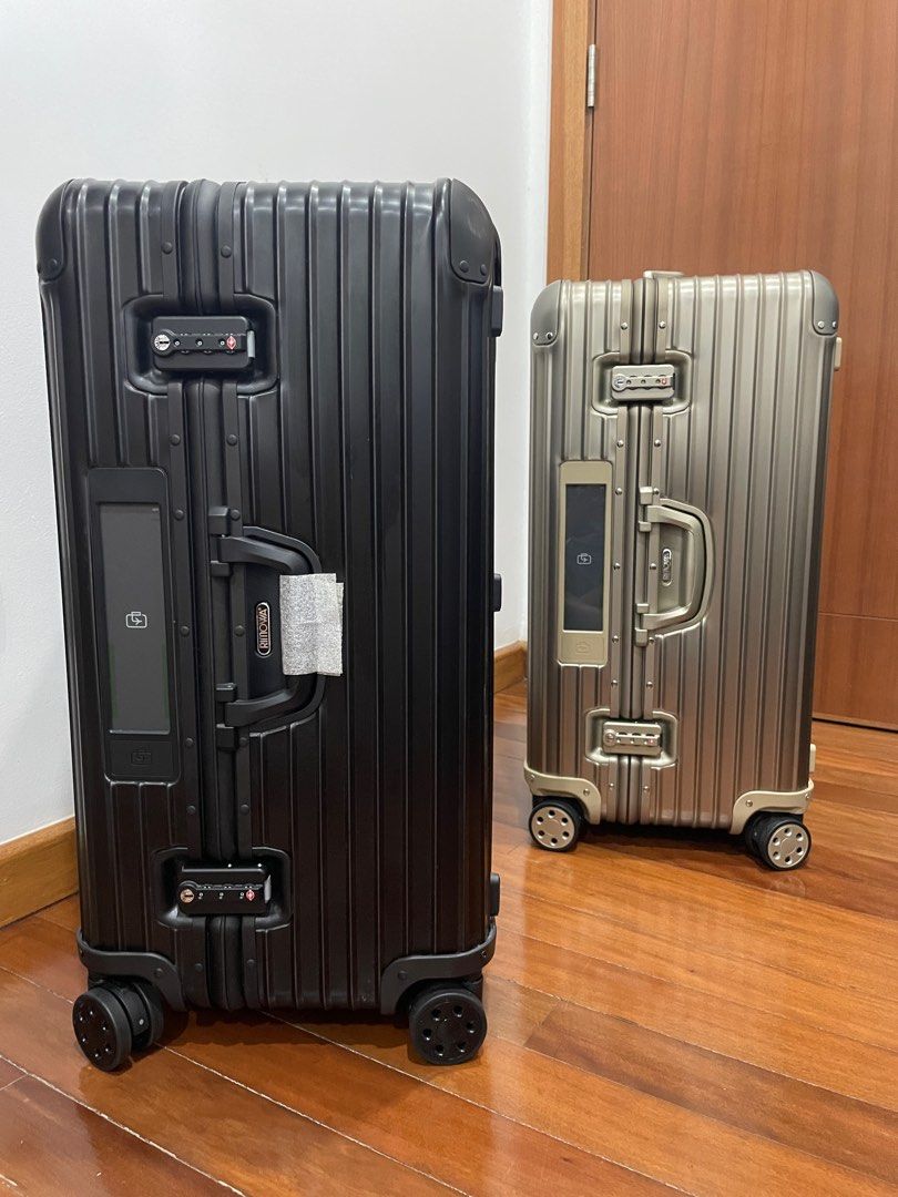 Rimowa Titanium Sports 89L E-tag, Hobbies & Toys, Travel, Luggage on ...