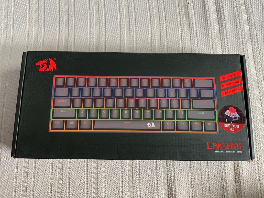 *RUSH* REDRAGON LAKSHMI MECHANICAL KEYBOARD, Computers & Tech, Parts ...
