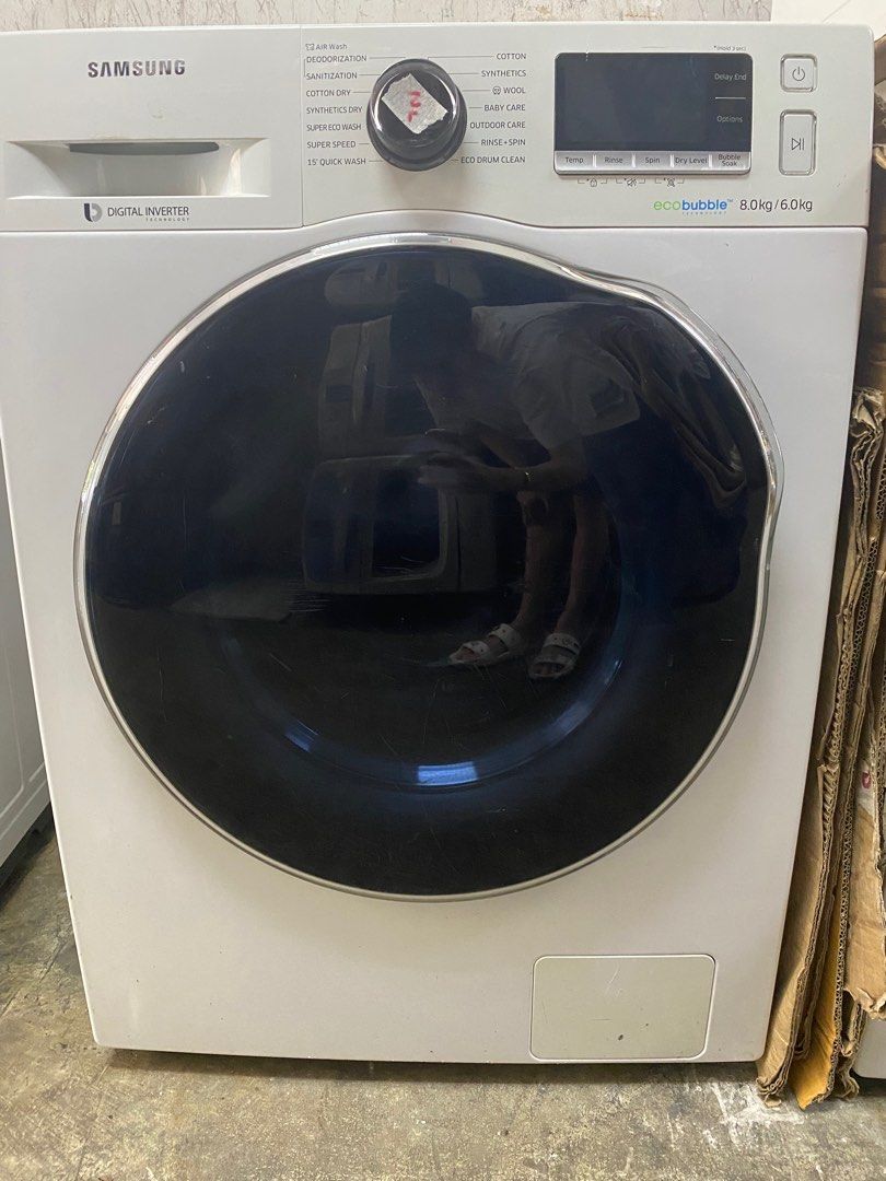 Samsung *2in1 8KG Washer / 6KG Dryer* 3Ticks Digital Inverter Front ...