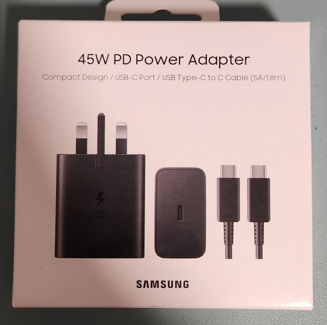 Samsung 45w PD Power Adapter, Mobile Phones & Gadgets, Mobile & Gadget ...