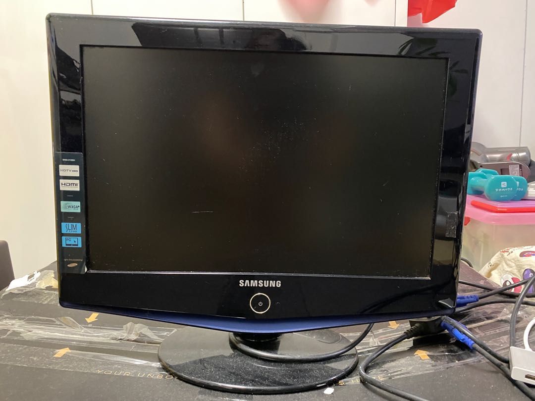 Samsung Analog TV / LCD monitor 19inch, TV & Home Appliances, TV ...
