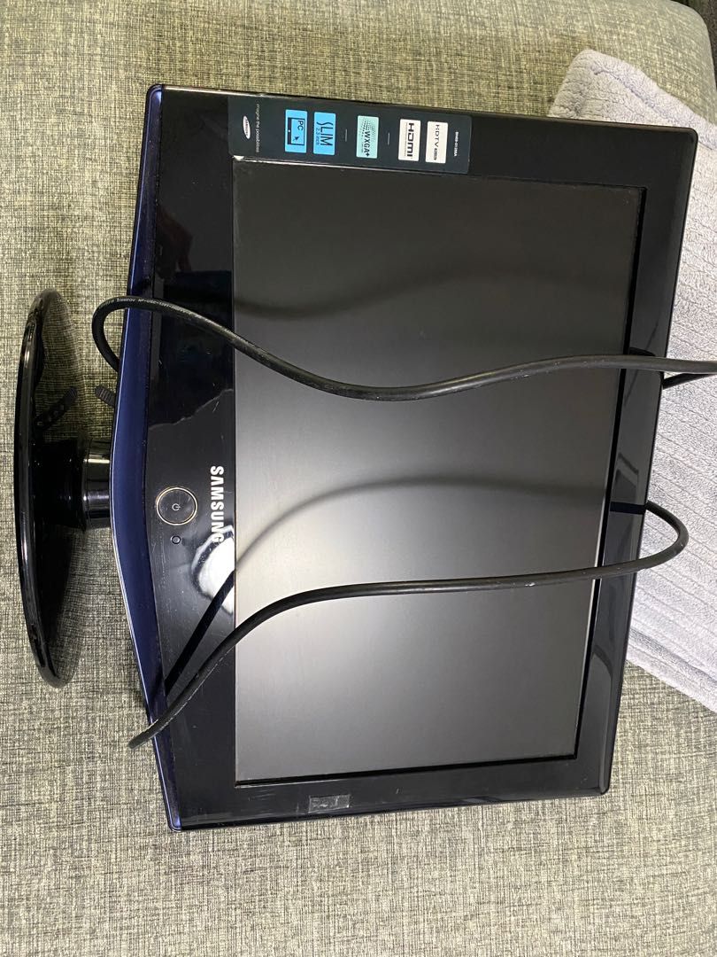 Samsung Analog TV / LCD monitor 19inch, TV & Home Appliances, TV ...