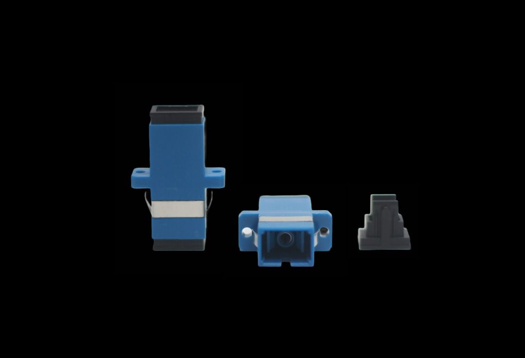 SC FEMALE to SC FEMALE UPC SIMPLEX SINGLE MODE, FIBER OPTICAL COUPLER ...