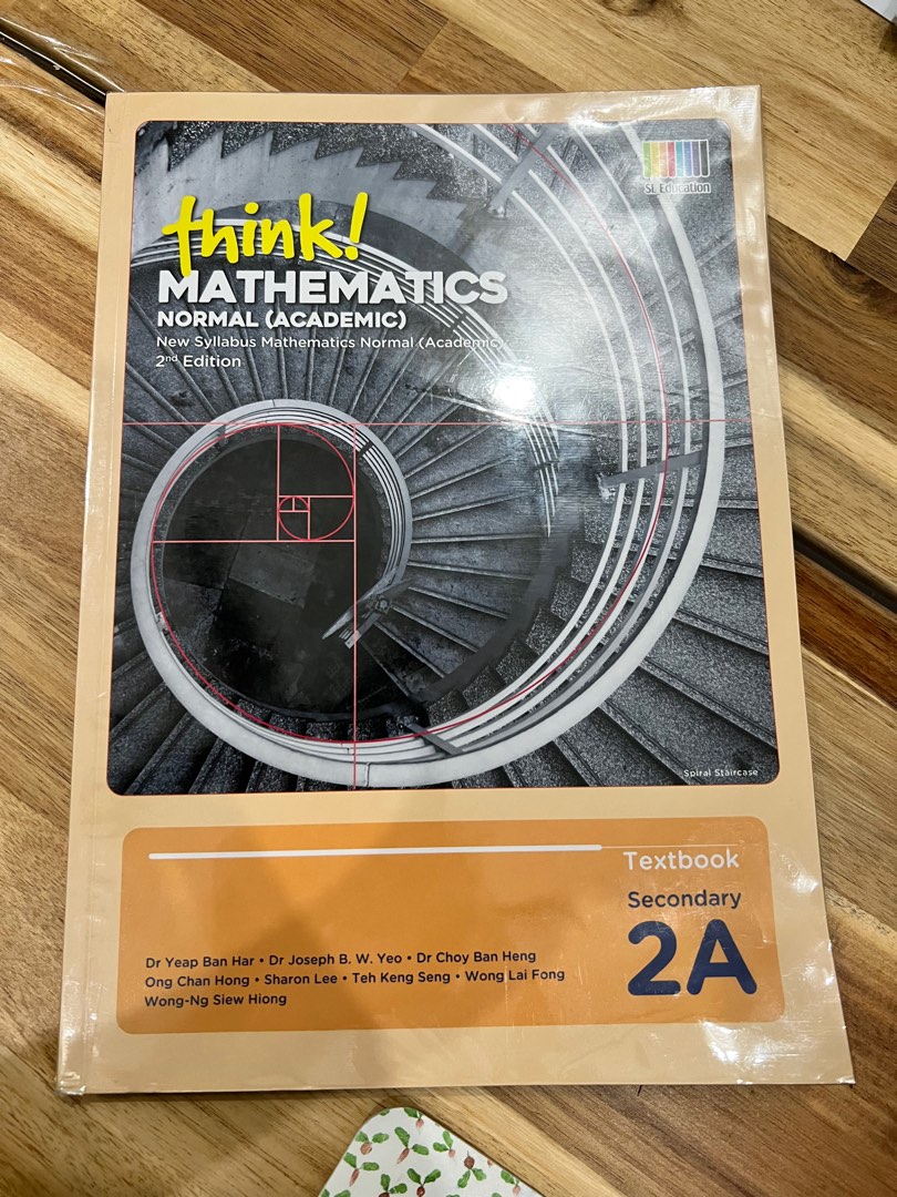 Secondary 2 Express Math textbook 2A and 2B, Hobbies & Toys, Books ...