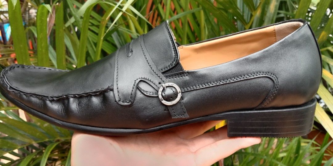 Sepatu bally dan Aigner pria pantofle kulit asli, Men's Fashion, Men's ...