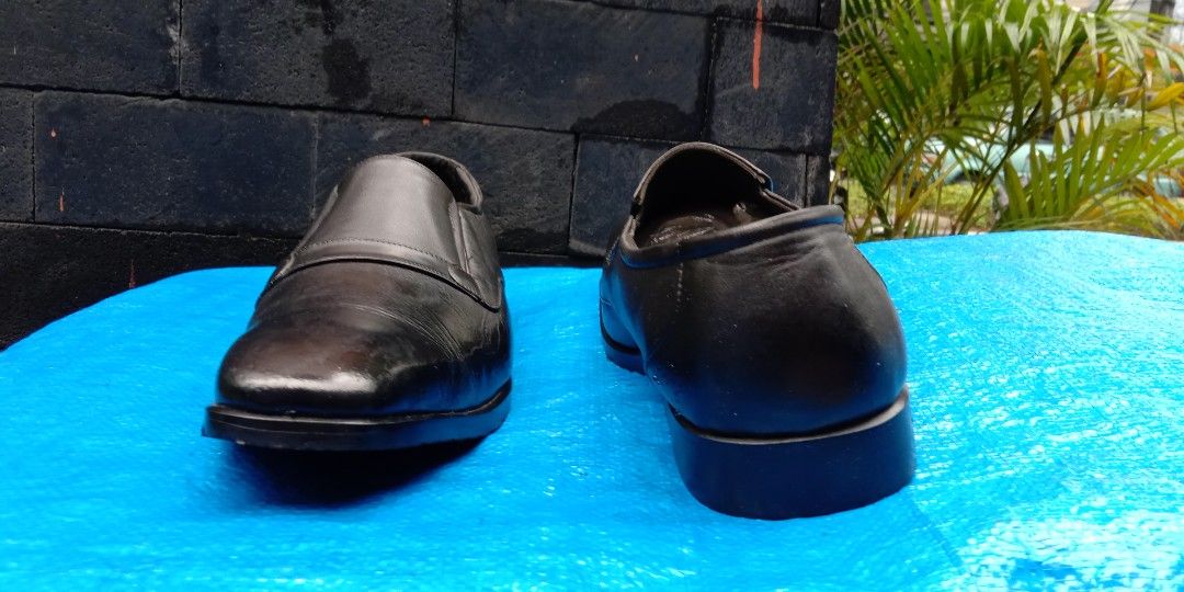Sepatu bally dan Aigner pria pantofle kulit asli, Men's Fashion, Men's ...
