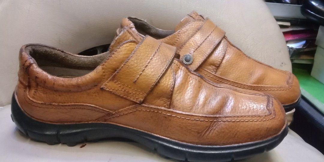 Sepatu pantofle Aigner kulit asli original 100%, Men's Fashion, Men's ...