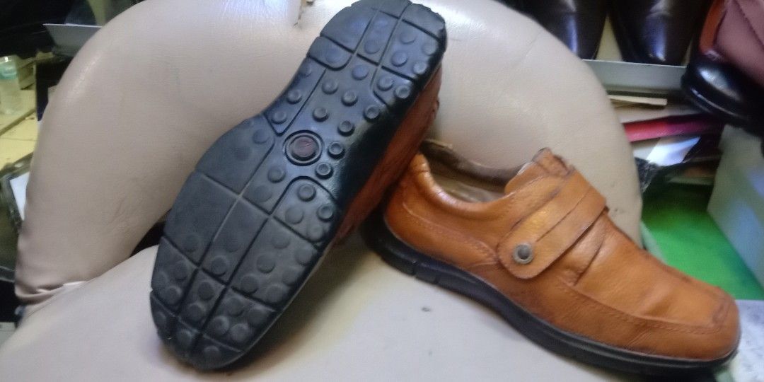 Sepatu pantofle Aigner kulit asli original 100%, Men's Fashion, Men's ...