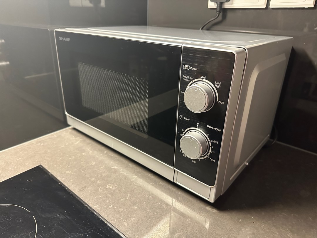 Sharp 20L Microwave R-20A0(S)V, TV & Home Appliances, Kitchen ...