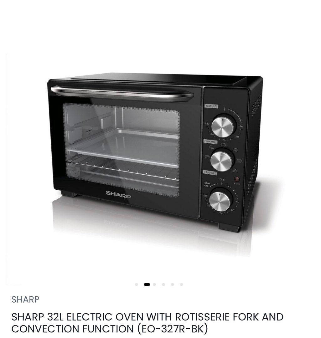 Sharp 32 Electric Oven with Rotisserie, TV & Home Appliances, Kitchen ...